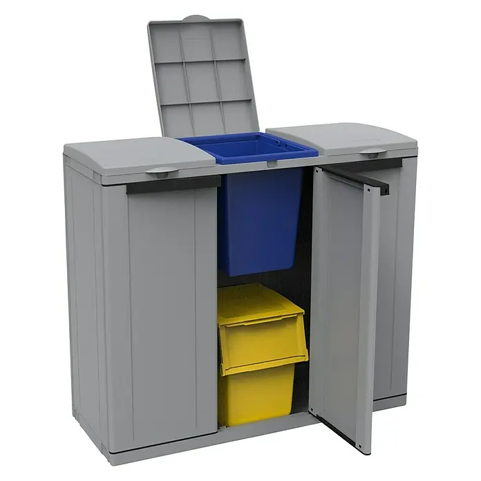 Schrank Mit Mulltrennsystem