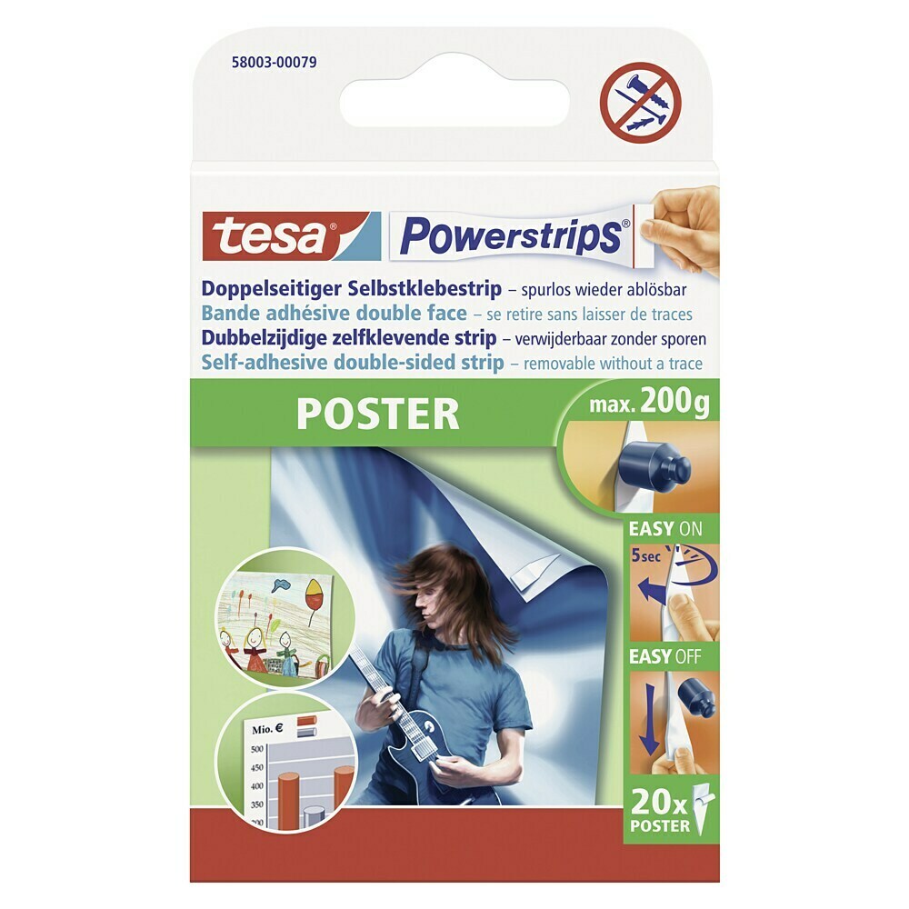 Tesa Powerstrips Selbstklebestrip Poster kaufen
