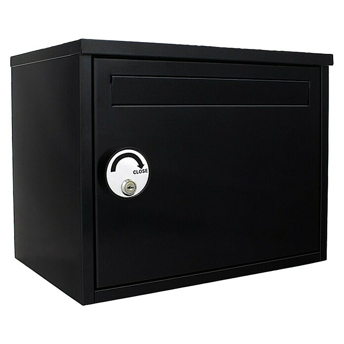 Rottner Paketbox Parcel Keeper (L x B x H: 31 x 45 x 35 cm, Schwarz, Edelstahl, Paketfach) | BAUHAUS