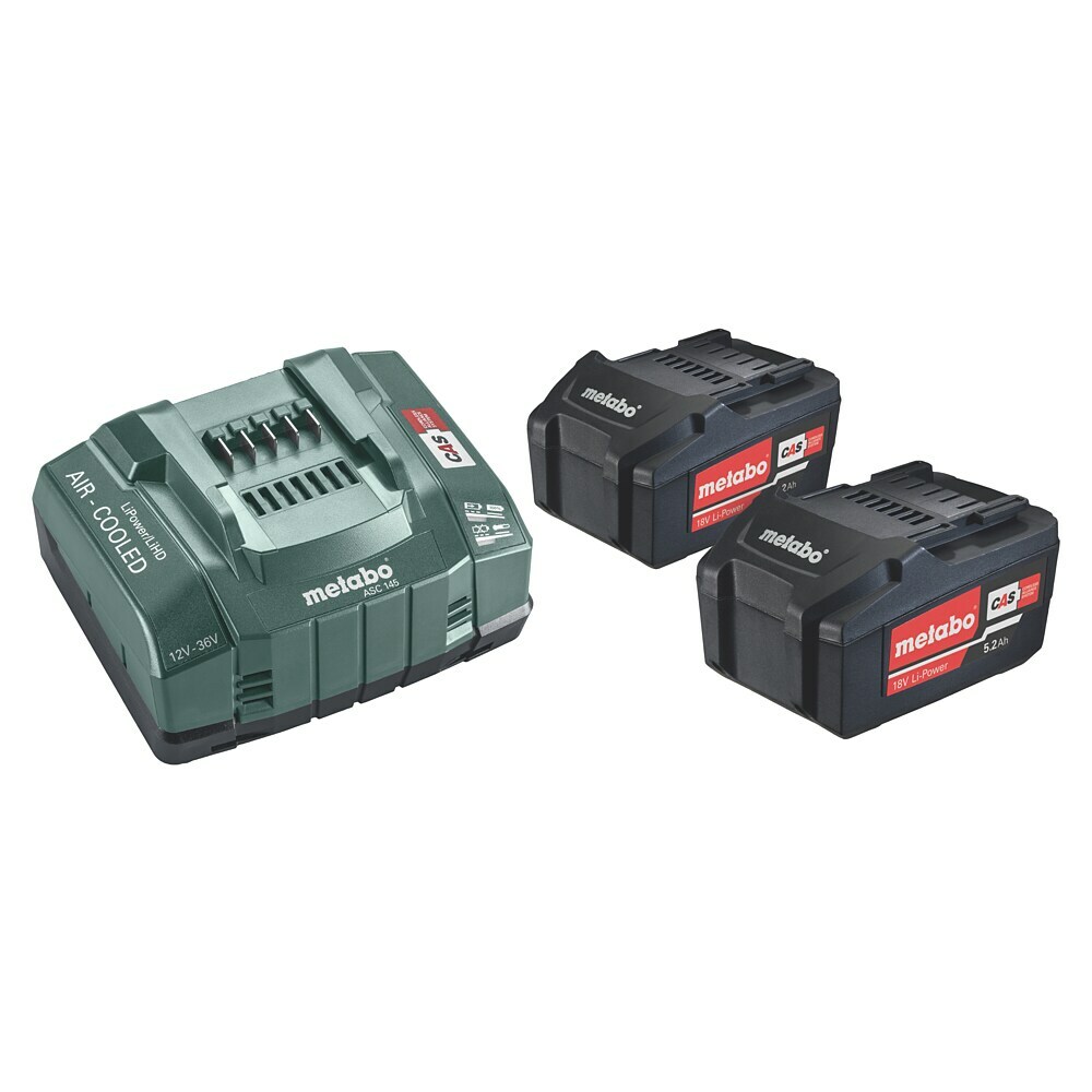 Metabo CAS 18V Akku & Ladegerät Basic Set