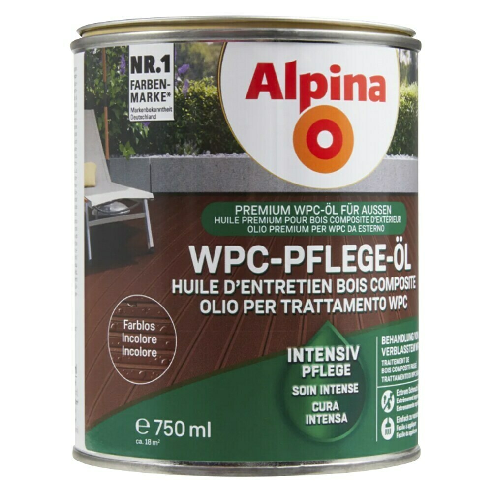 Alpina Pflegeöl für WPC kaufen