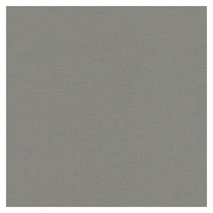 Rasch Salsa Vliestapete Textilstruktur (Dunkelgrau, Uni, 10,05 x 0,53 m ...