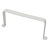Abrazadera rectangular Tubpla (150 mm, Blanco, Plástico) | BAUHAUS