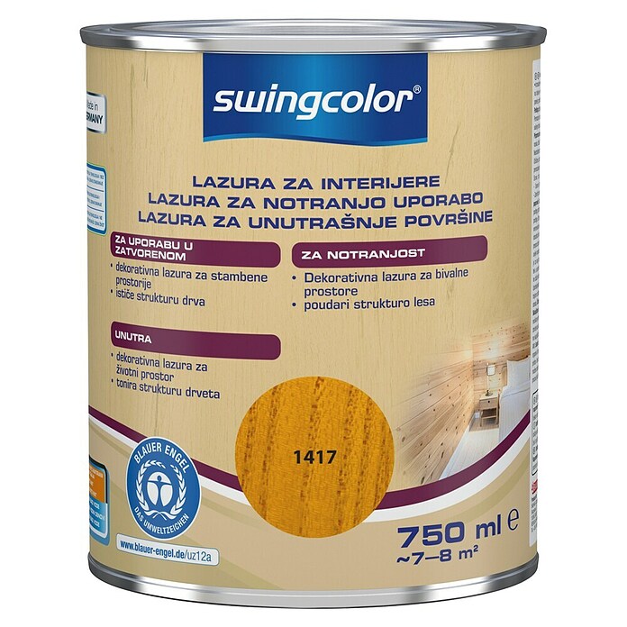 swingcolor Lazura za zaštitu drva (Hrast, 750 ml) | BAUHAUS