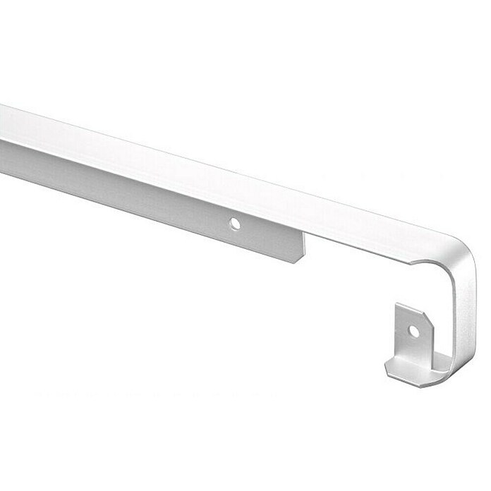 Hoekprofiel (l x b x h: 67 x 1,5 x 1,3 cm, Aluminium, Wit) | BAUHAUS