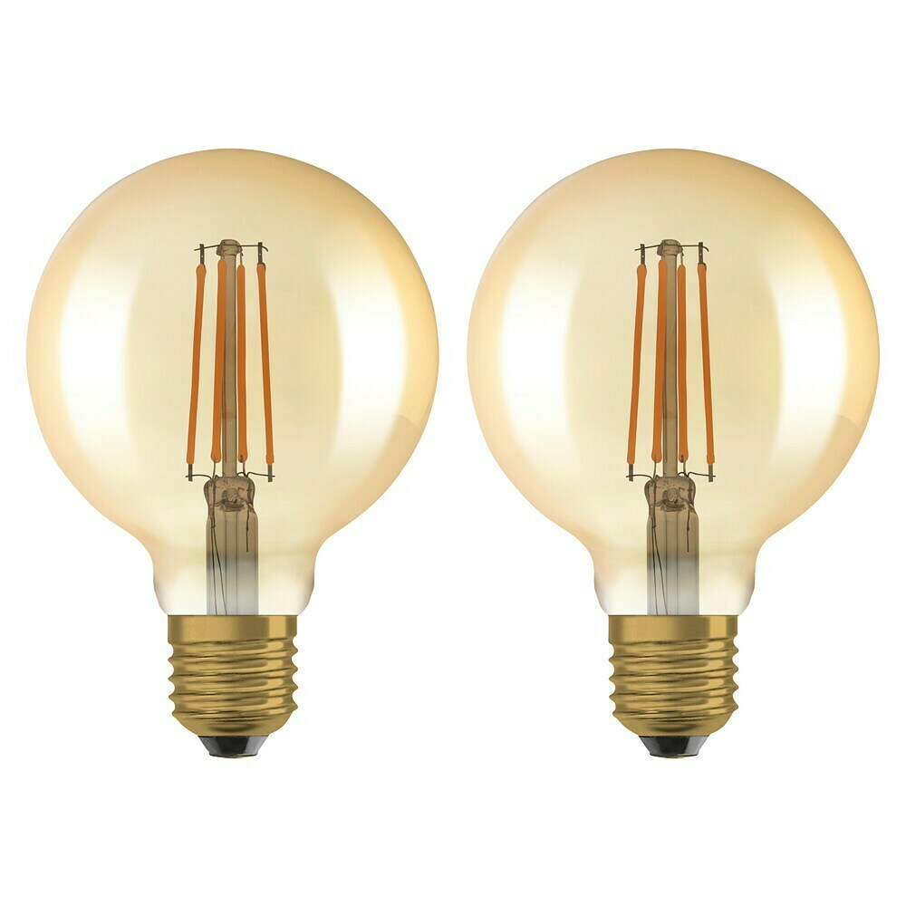 Osram LED-Lampen Set Vintage Edition 1906 Globe-Form E27 2er Set kaufen
