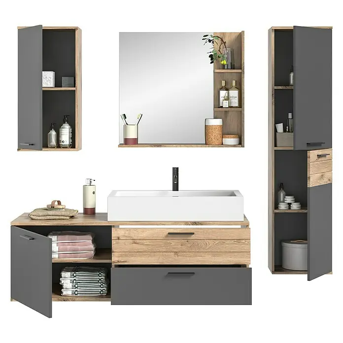 Elegantes Badmöbel Set Aldi Bild