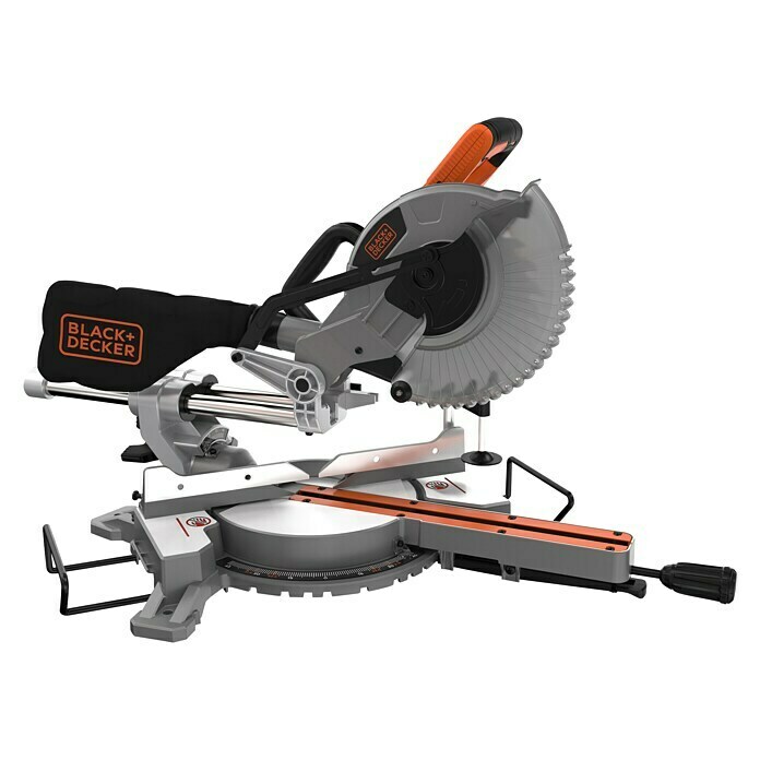 Black+Decker Afkortzaag BES700-QS (1.600 W, Diameter zaagblad: 216 mm ...