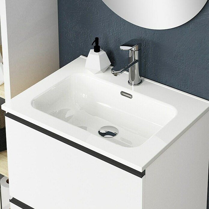 Artysan Mueble de lavabo Barcelona 2C (L x An x Al: 44,6 x 60 x 83,3 cm ...