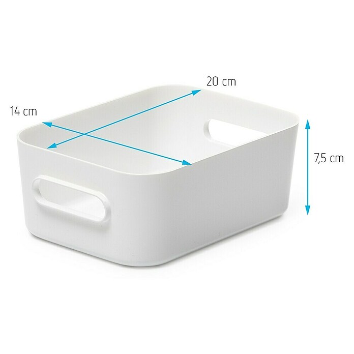 SmartStore Kutija za pohranjivanje Compact (D x Š x V: 20 x 14 x 7,5 cm ...