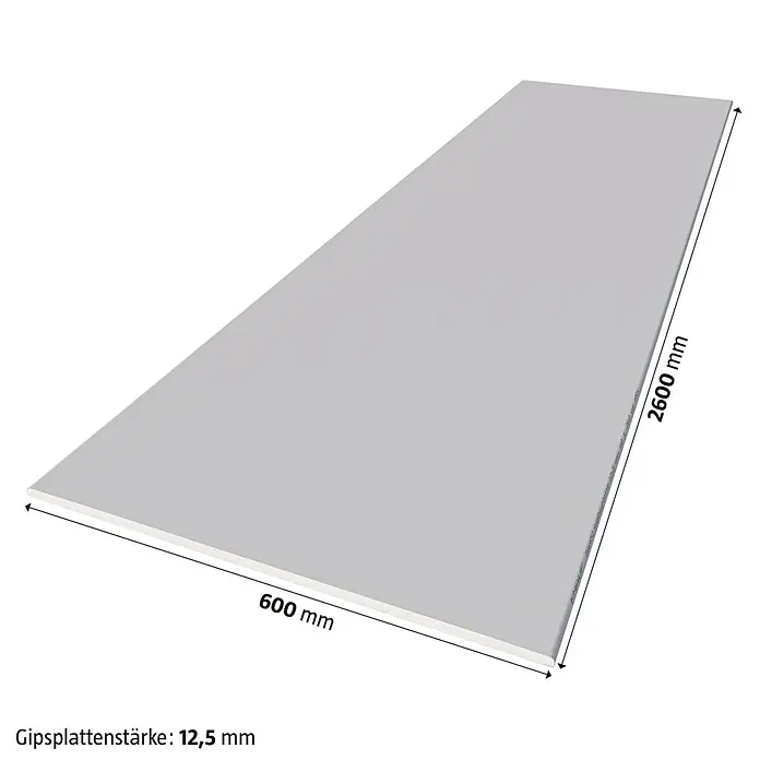 Knauf Gipskartonplatte GKB