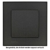 Siemens DELTA Mega Abdeckrahmen Design (Carbon Metallic, Ausführung Schalterprogramm: 1-fach ...