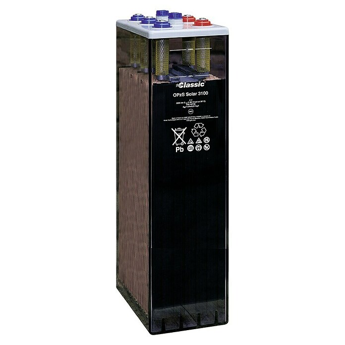 Batería solar Classic OPzS (3.100 Ah) | BAUHAUS