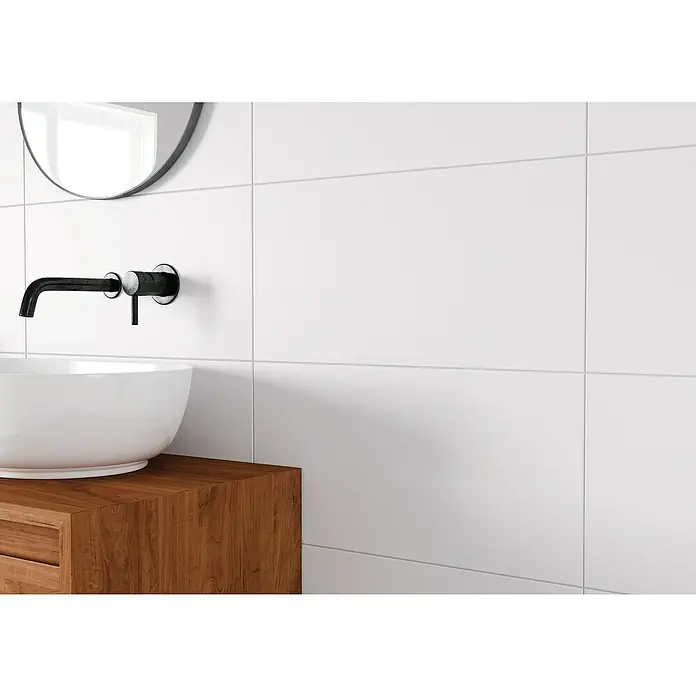 Wandfliesen 30x60 Wei Matt