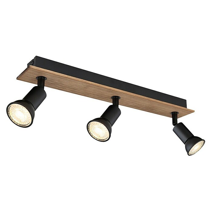 Globo Regleta Drew (35 W, L x An x Al: 40 x 6 x 9 cm, Marrón, GU10, 3 ud.) | BAUHAUS