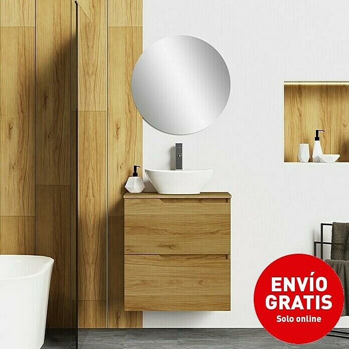 Artysan Conjunto de mueble de baño Zeus Top (Ancho: 60 cm, 4 pzs., Teka ...