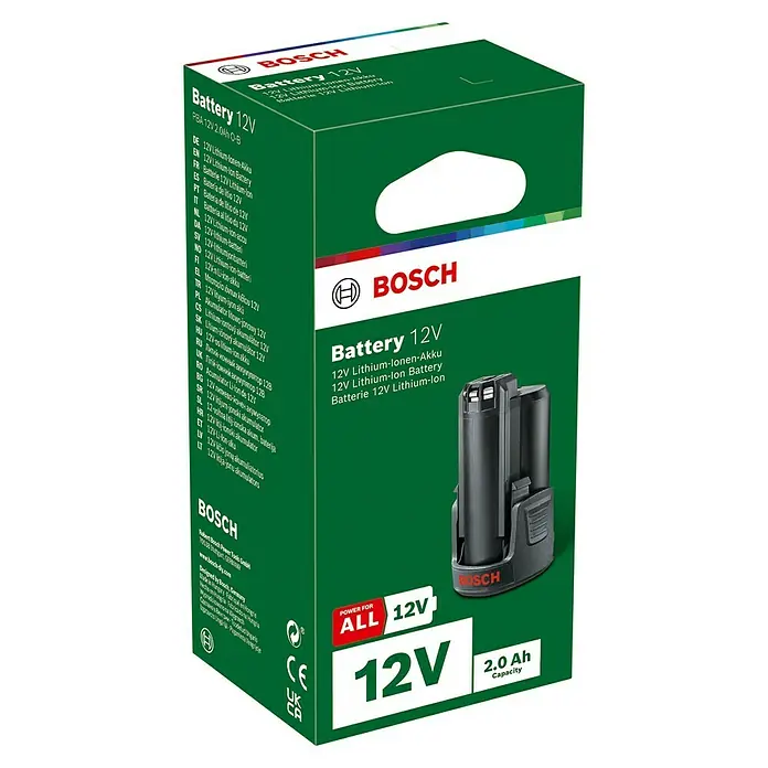 Bosch Power for All 12V Akku PBA 12V 2.0Ah O-B