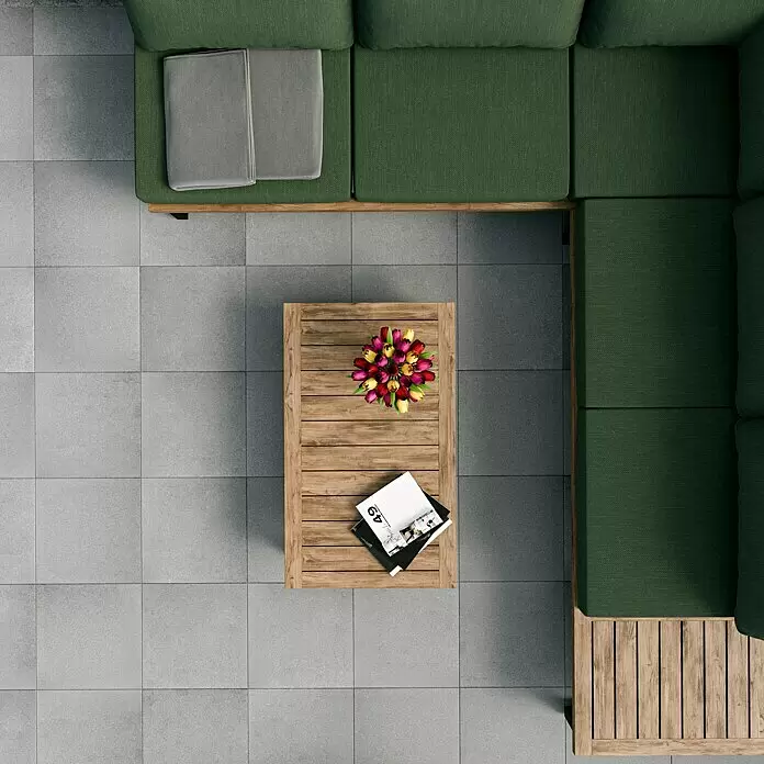 Terrassenplatte Titanio Glatt online kaufen bei BAUHAUS