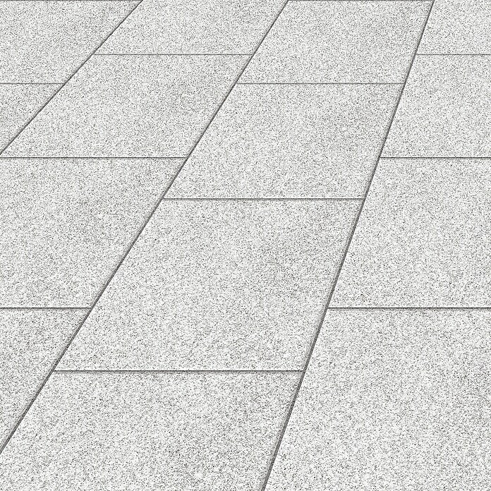 Terrassenplatte Younique Granito (60 x 40 x 4 cm, Hellgrau, Beton ...