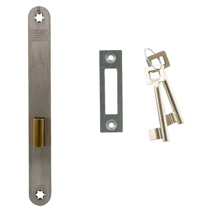 Nemef Insteekslot Kast type 1256 (RVS, DIN-aanslag: Multifunctioneel ...