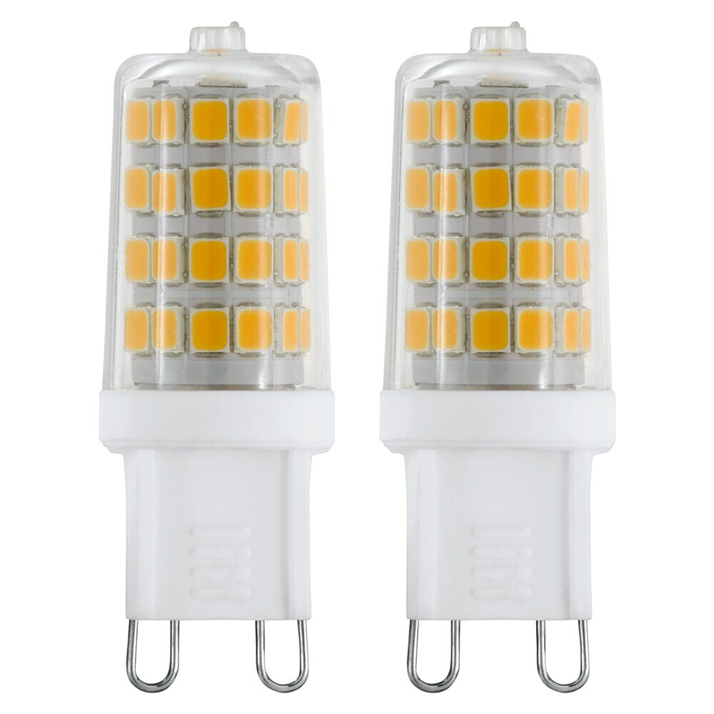 Eglo LED-Lampen Set - G9, Nicht Dimmbar, Warmweiß, 320 lm, 3 W, 2 Stk ...