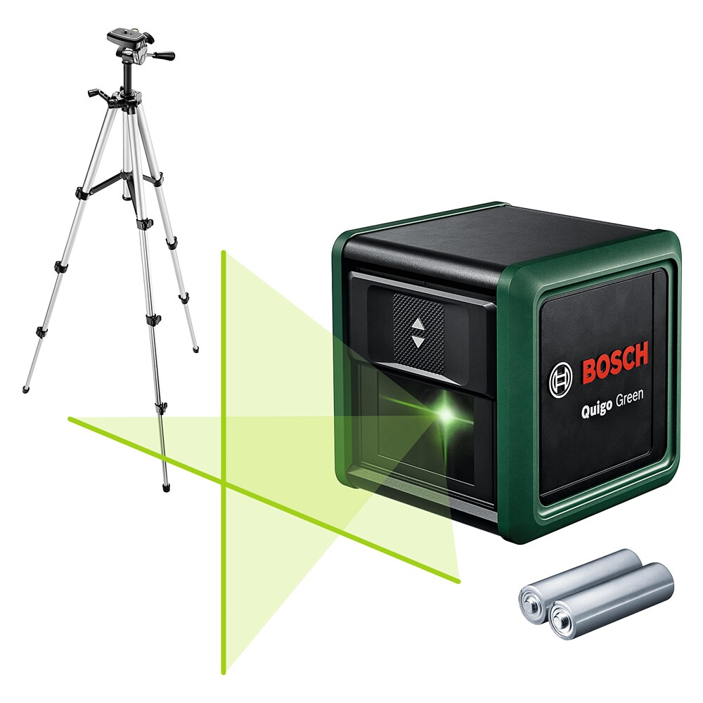 Bosch Kreuzlinienlaser Quigo Green - Max. Arbeitsbereich: 12 m online ...