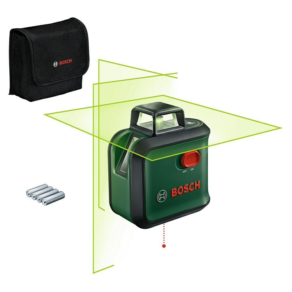 Bosch Kreuzlinienlaser AdvancedLevel 360