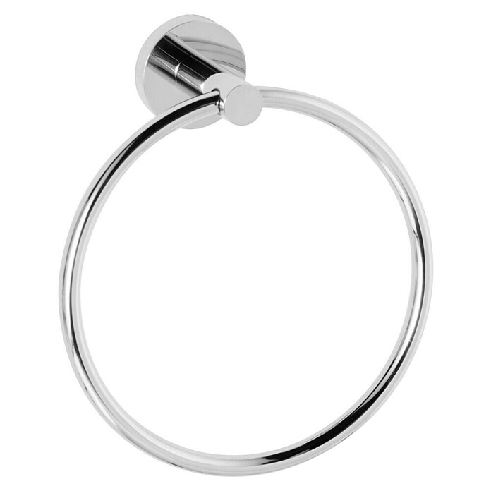 Tauro Baño Nude Toallero de anilla (Cromo, Brillante) | BAUHAUS