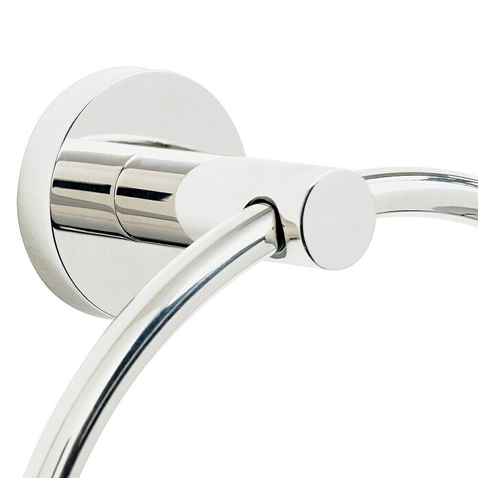 Tauro Baño Nude Toallero de anilla (Cromo, Brillante) | BAUHAUS