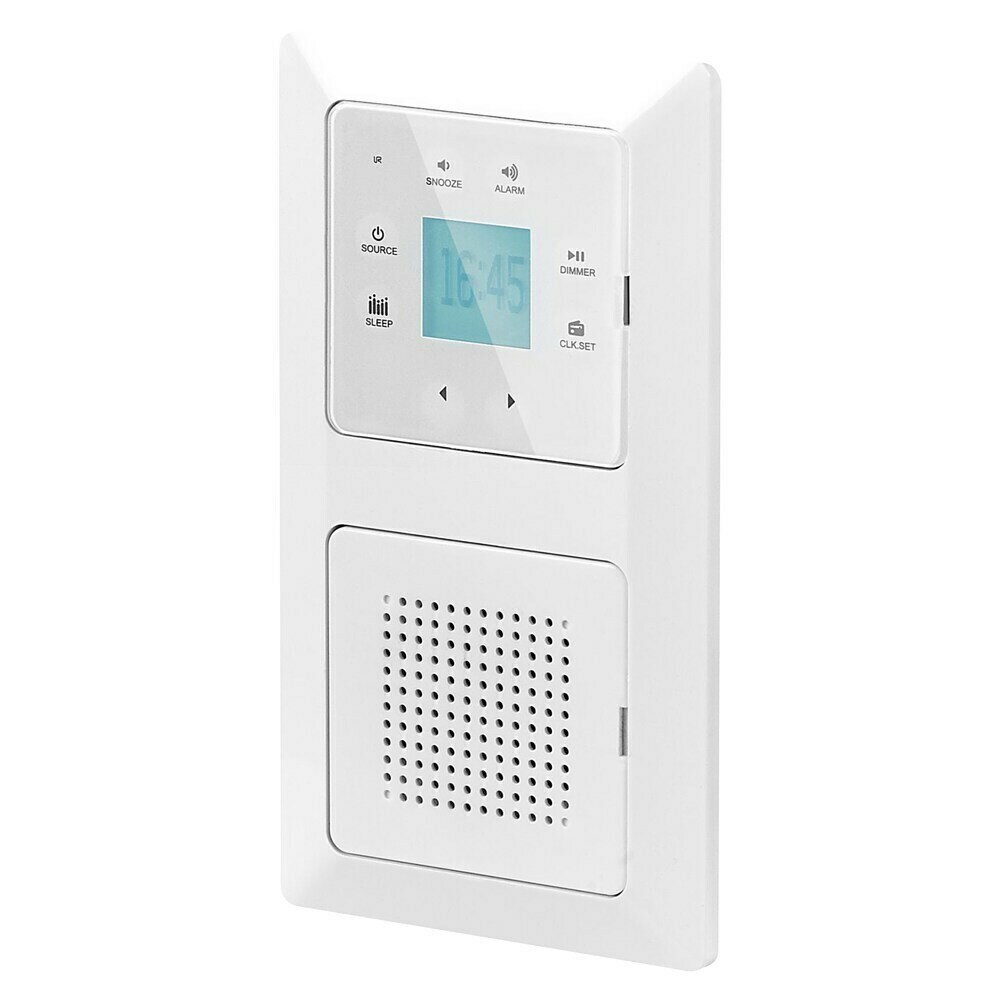 Voltomat Unterputz-Radio Bluetooth - Weiß, Glänzend, Kunststoff, 10 A ...