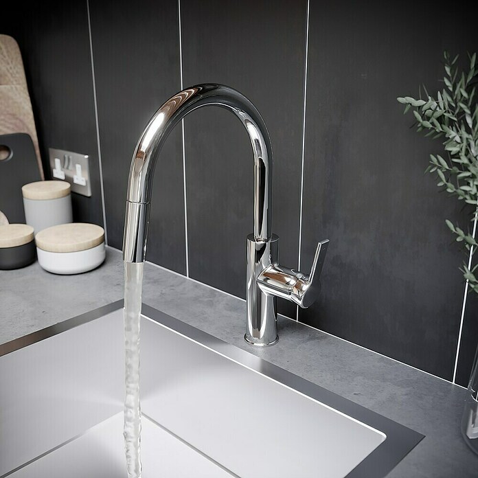 Lenz Spültischarmatur Anela (Chrom, Glänzend) | BAUHAUS