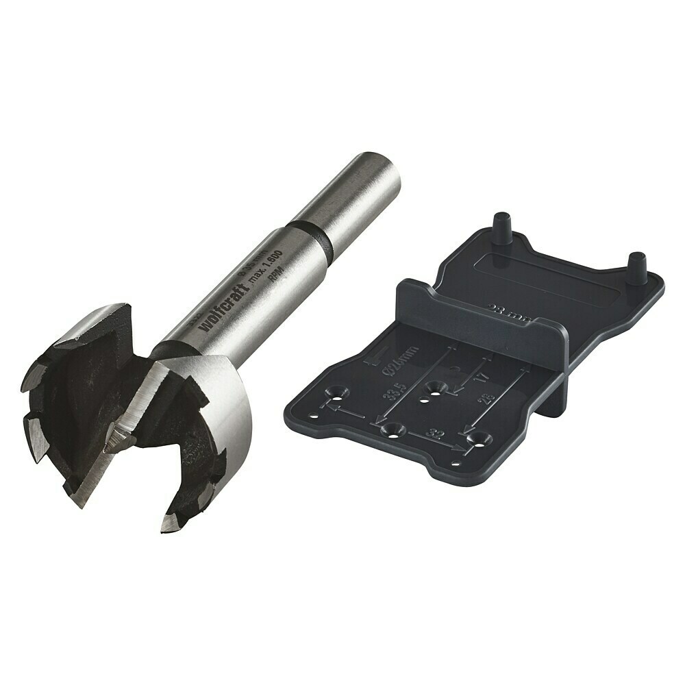 Wolfcraft Forstnerbohrer-Set - 2 -tlg., Durchmesser Schaft: 10 mm ...