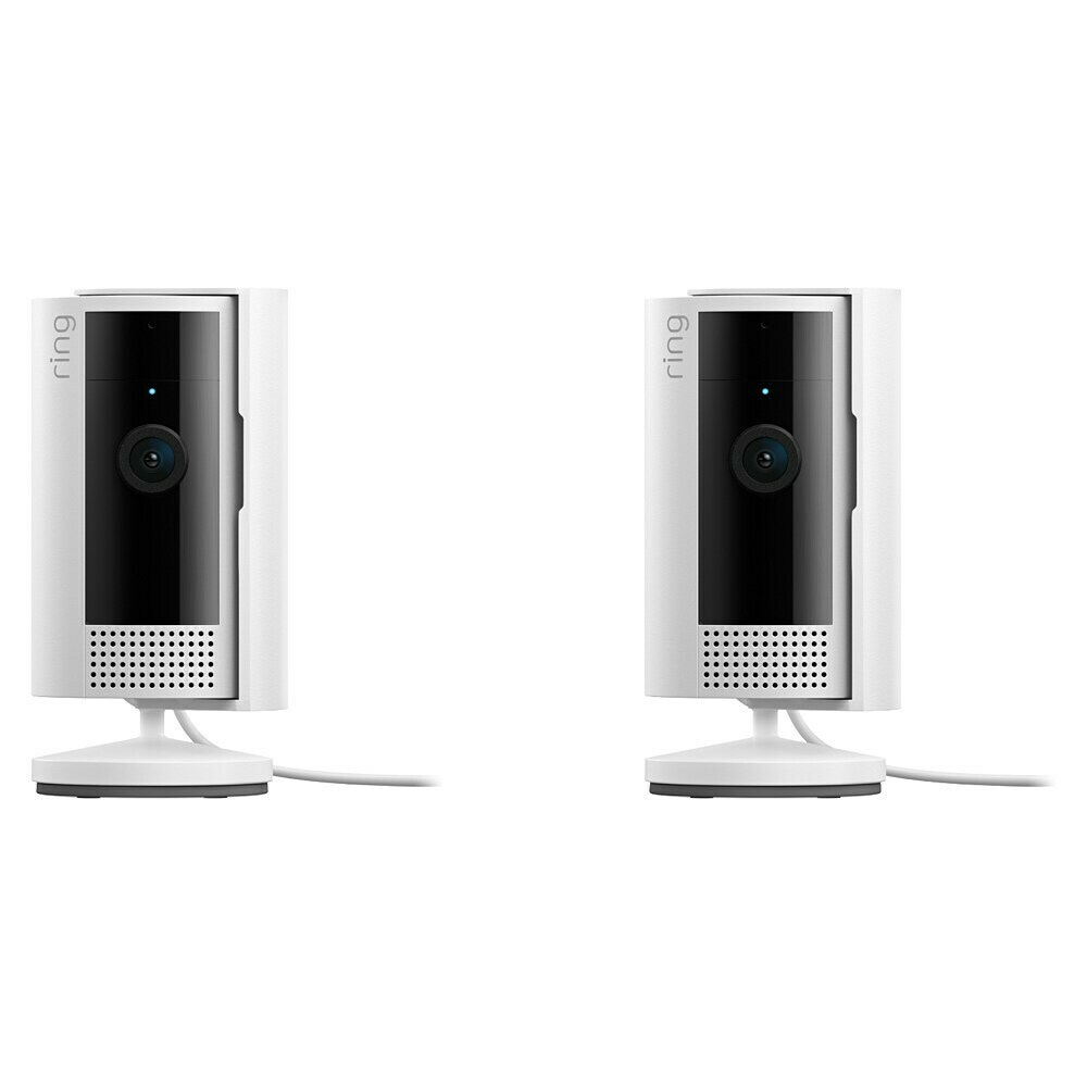 Ring Innenkamera Indoor Cam 2. Gen. - 1.080 Pixel (Full HD), Weiß, 2 ...