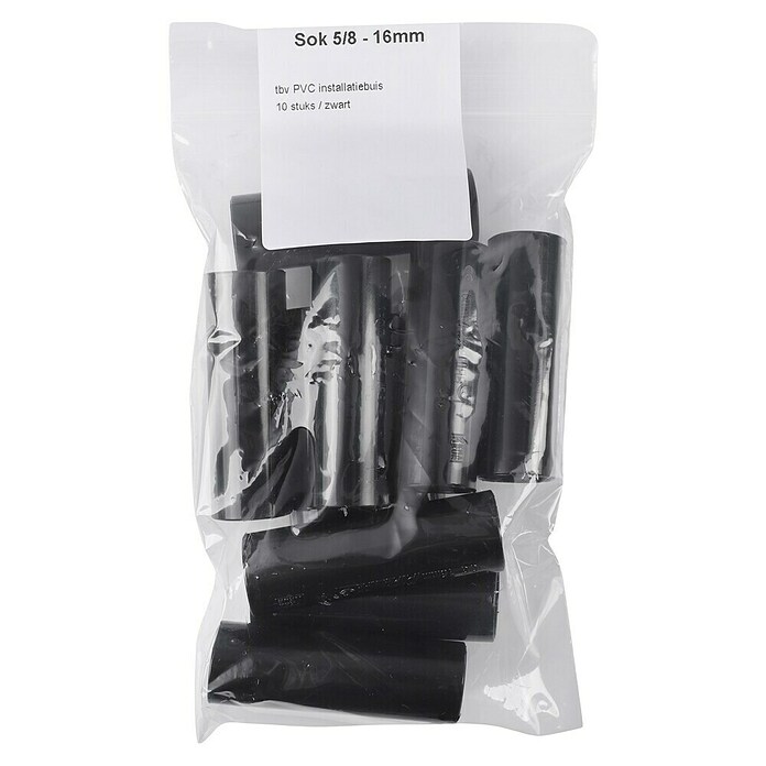 Pvc-sok 5/8 (Pvc, Zwart) | BAUHAUS
