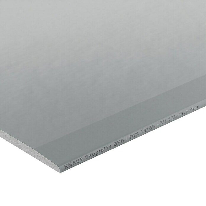 Knauf Gipskartonplatte GKB (3.000 x 1.250 x 12,5 mm) | BAUHAUS