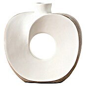 Vase Apfel (Höhe: 18,5 cm, Weiß) | BAUHAUS