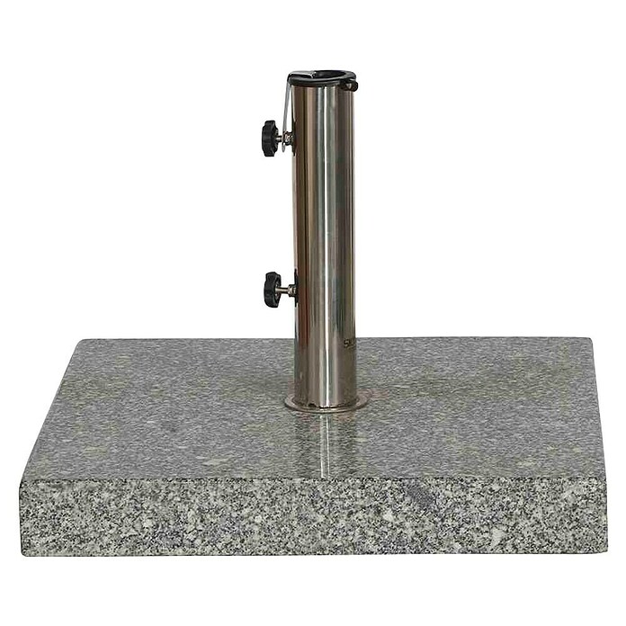 Siena Garden Granitschirmständer mit Rollen (45 kg, L x B: 55 x 55 cm ...