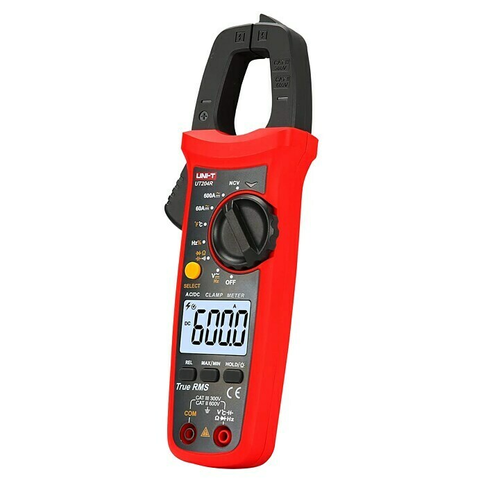Multímetro abrazadera digital UT204R (Número de polos: 2 ud., IP20 ...