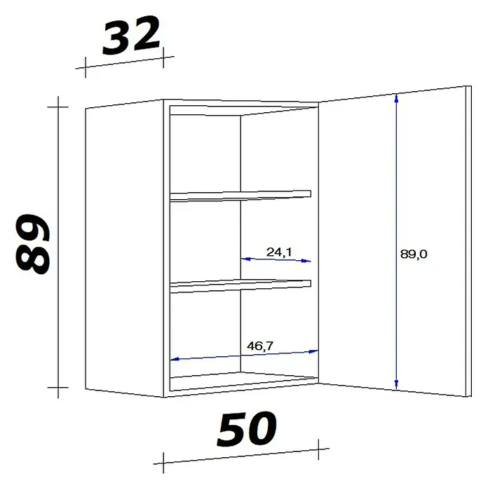 Flex-Well Hängeschrank Capri kaufen