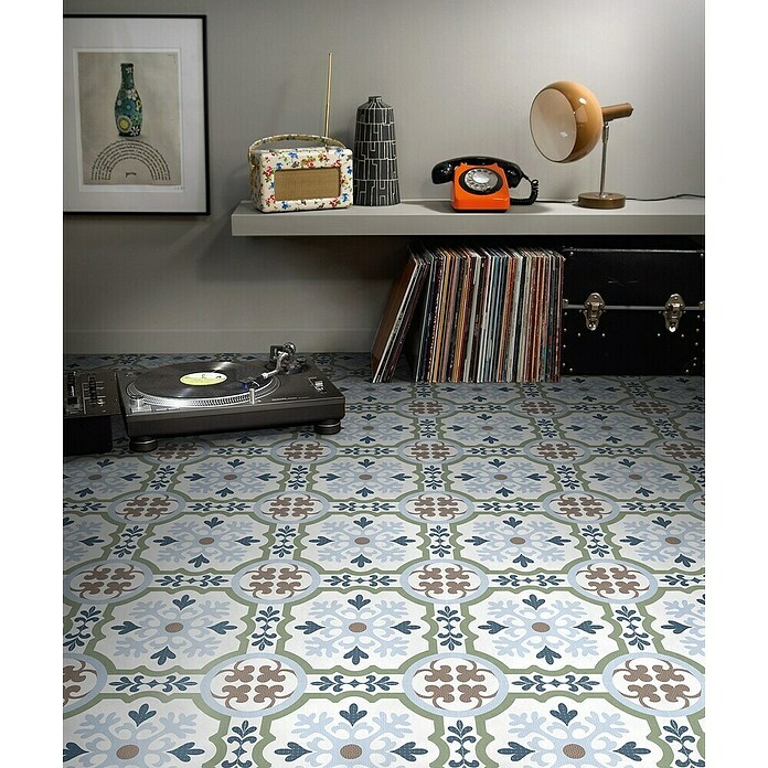 Feinsteinzeugfliese Cordoba Posada (24,8 x 24,8 cm, Bunt, Matt) | BAUHAUS