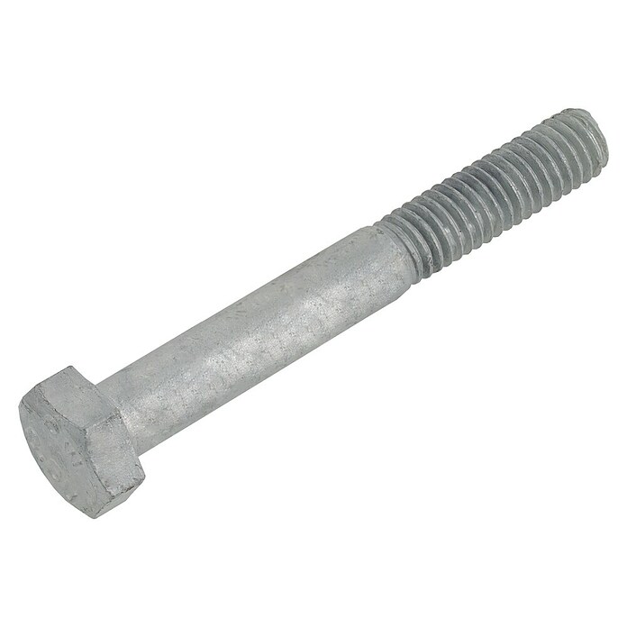 Suki Tornillo hexagonal roscado (Rosca: M 10, Largo: 80 mm, Zincado ...