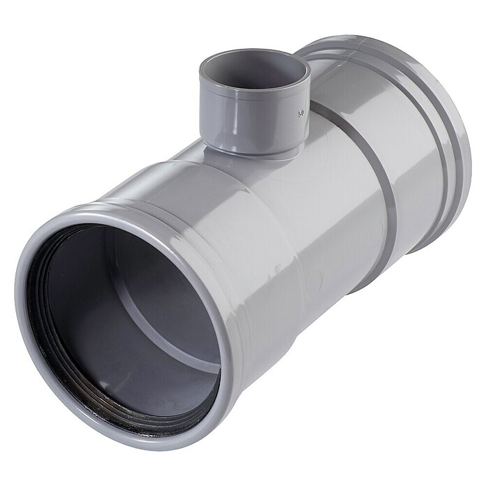 Martens Pvc-T-stuk 1xLM (50 mm - 110 mm, Kunststof, 87 °) | BAUHAUS