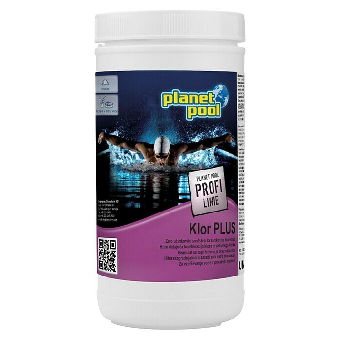 Granule klora Planet Pool Klor Plus (1 kg) | BAUHAUS