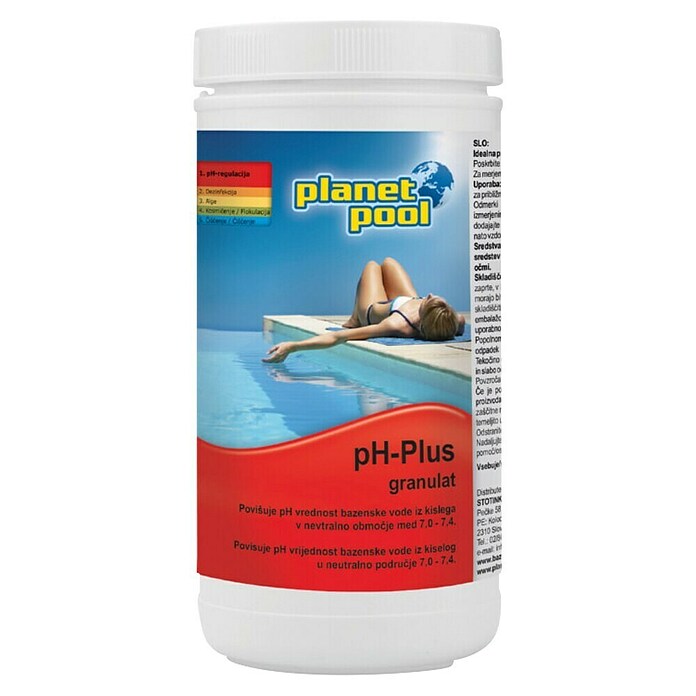 Planet Pool PH-plus granulat (1 kg) | 8325 - Poolchemie | ICIC - Pools ...