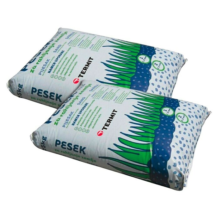 Kremenov pesek za travo (25 kg) | 5687 - gesackte Ware (Zierkiesel/Sand ...