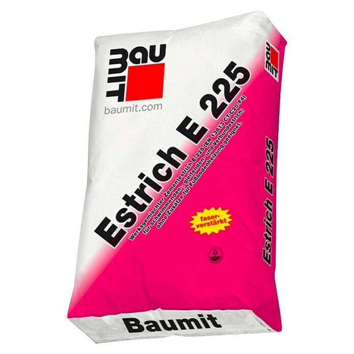 Baumit Estrih E 225 (25 kg) | 5543 - Ausgleichsmassen/Estriche | FADA ...