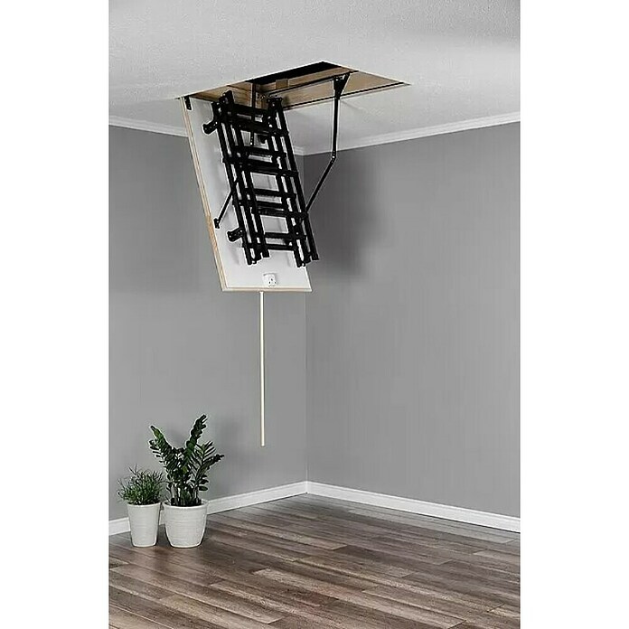 Meisterholz Podstrešne stopnice Metal T3 (120 x 60 cm, Toplotna ...
