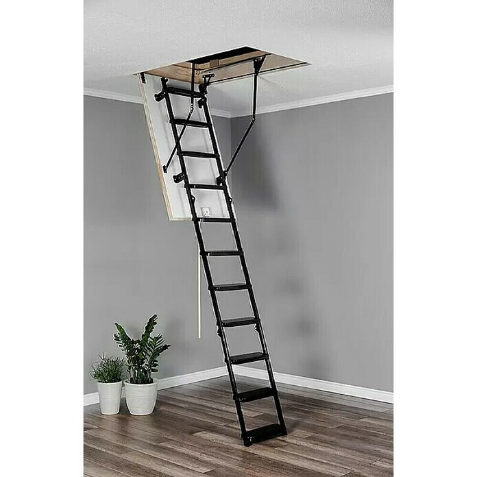 Meisterholz Podstrešne stopnice Metal T3 (120 x 60 cm, Toplotna ...