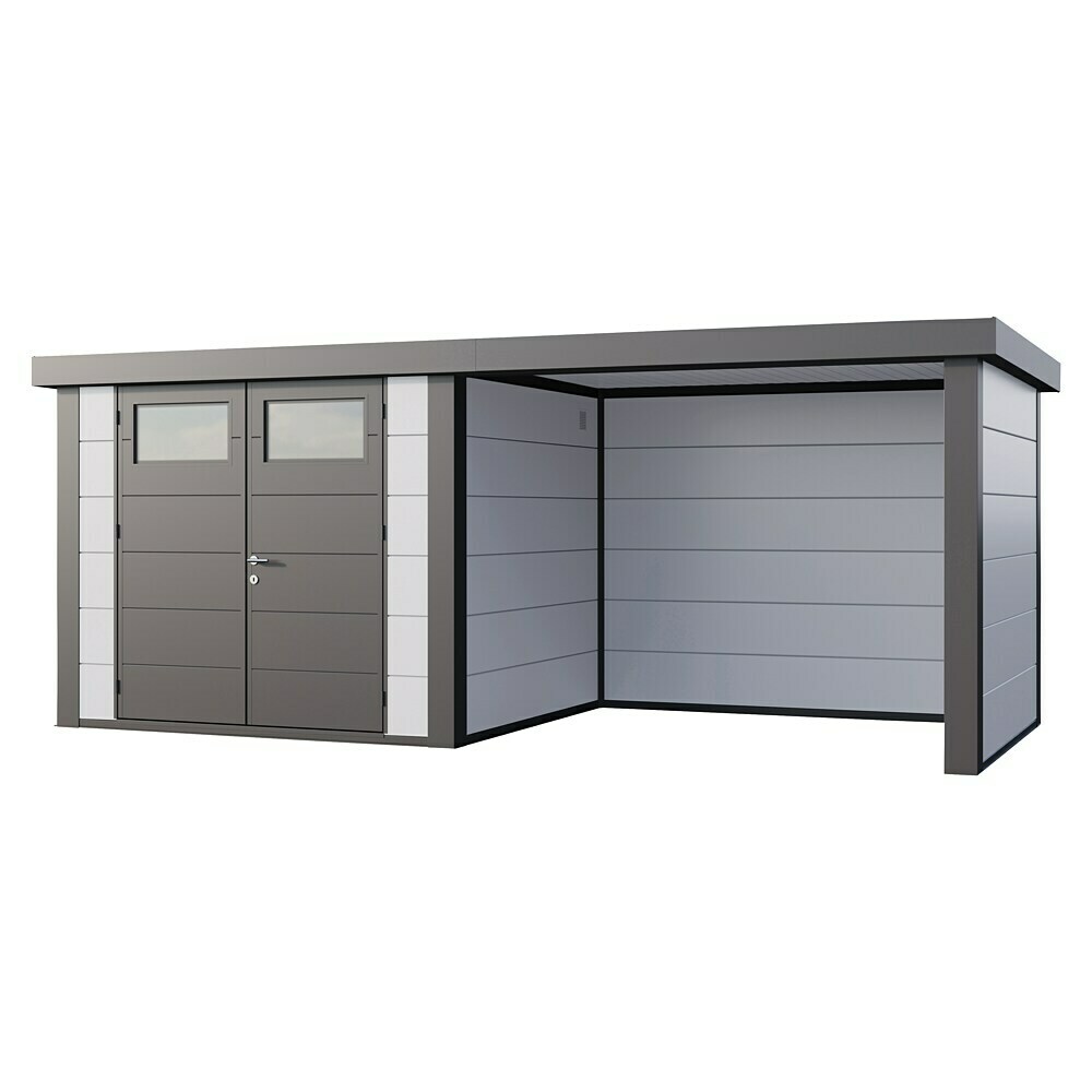 Telluria Metallgerätehaus Classico 2724 mit Lounge S rechts inkl ...