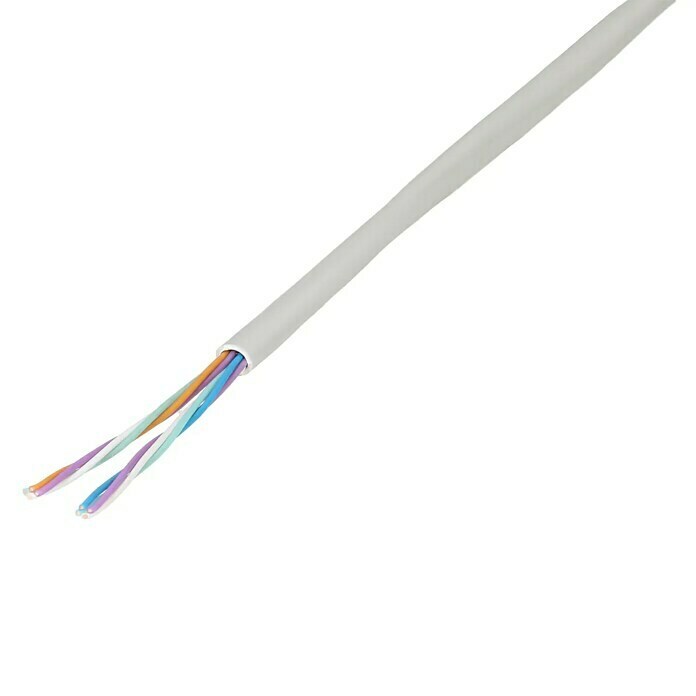 VG U72 2X4X0.5MM² (Grau, Meterware, Leiterquerschnitt: 0.5 mm²)